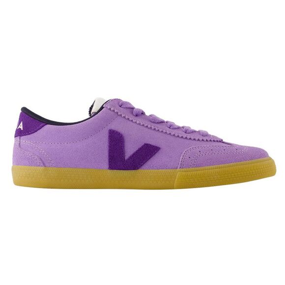 Veja | Shoes | Volley Sneakers Veja Leather Purple | Poshmark